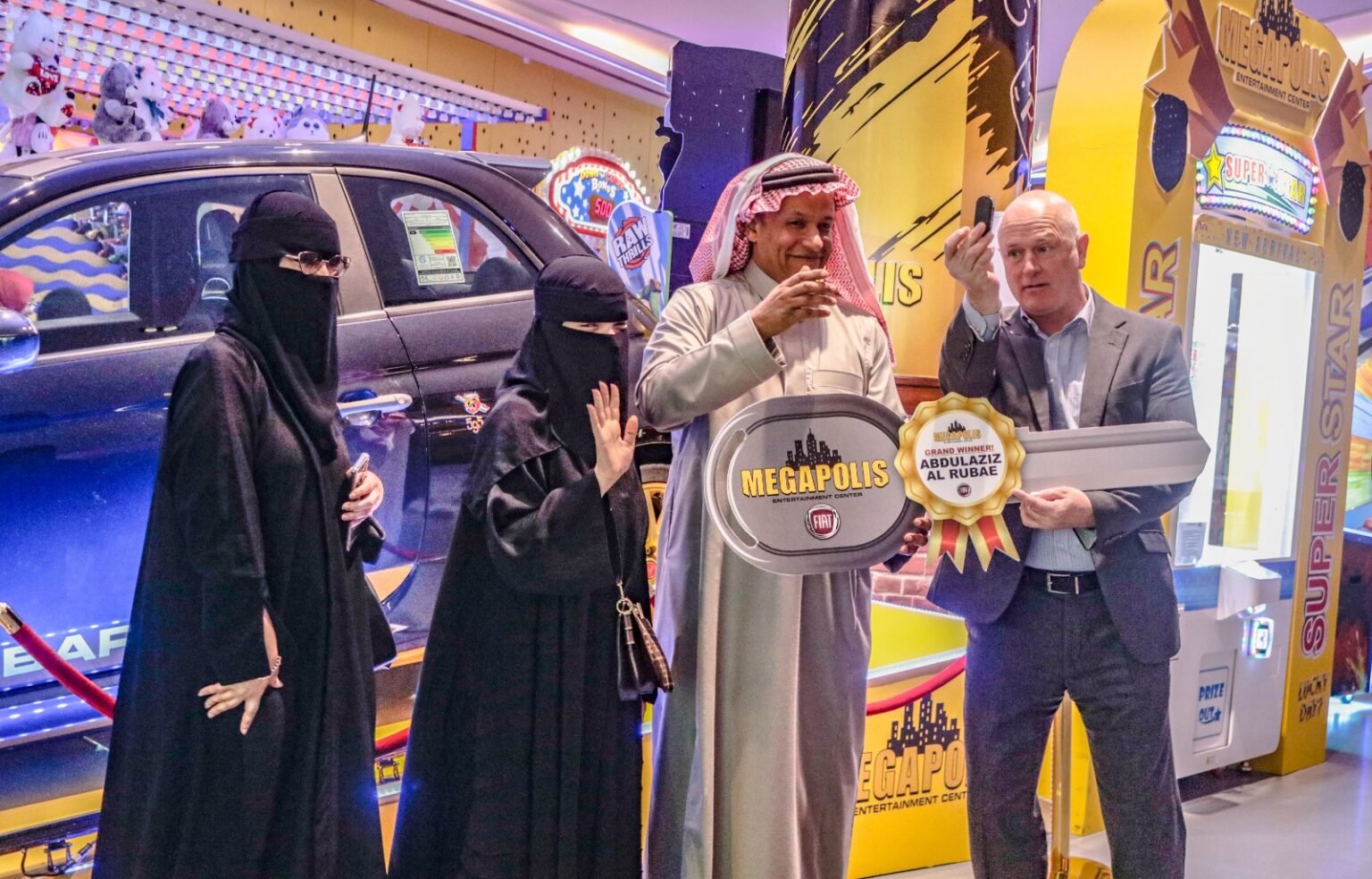 SAUDI ARABIAN FAMILY WINS A BRAND-NEW ABARTH 595 AT DOHA’S LEADING ...