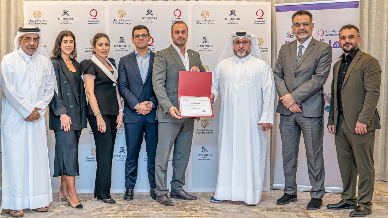 THE ST. REGIS DOHA PARTNERS WITH QATAR CHARITYTO SUPPORT THE LOCAL ...